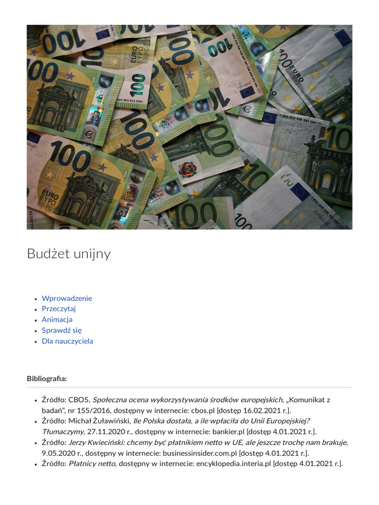 Budzet Unijny | PDF