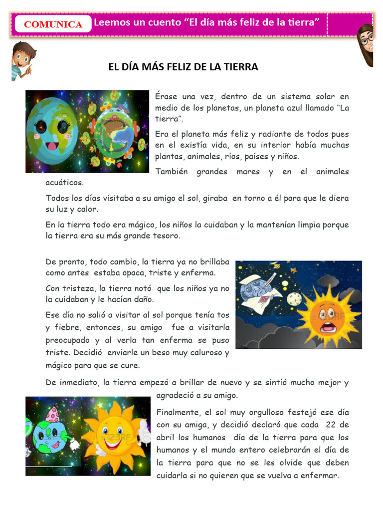 El día más feliz de la Tierra | PDF | Tierra | Dom
