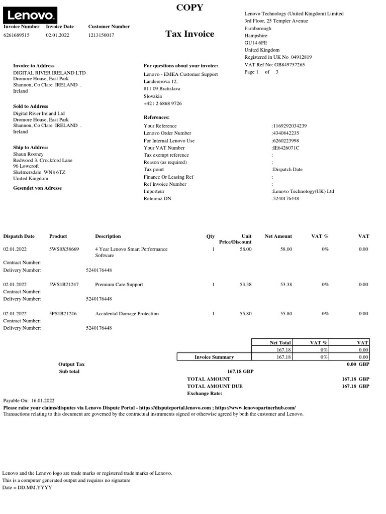 12fff9e0 3904smart | PDF | Invoice | Value Added Tax