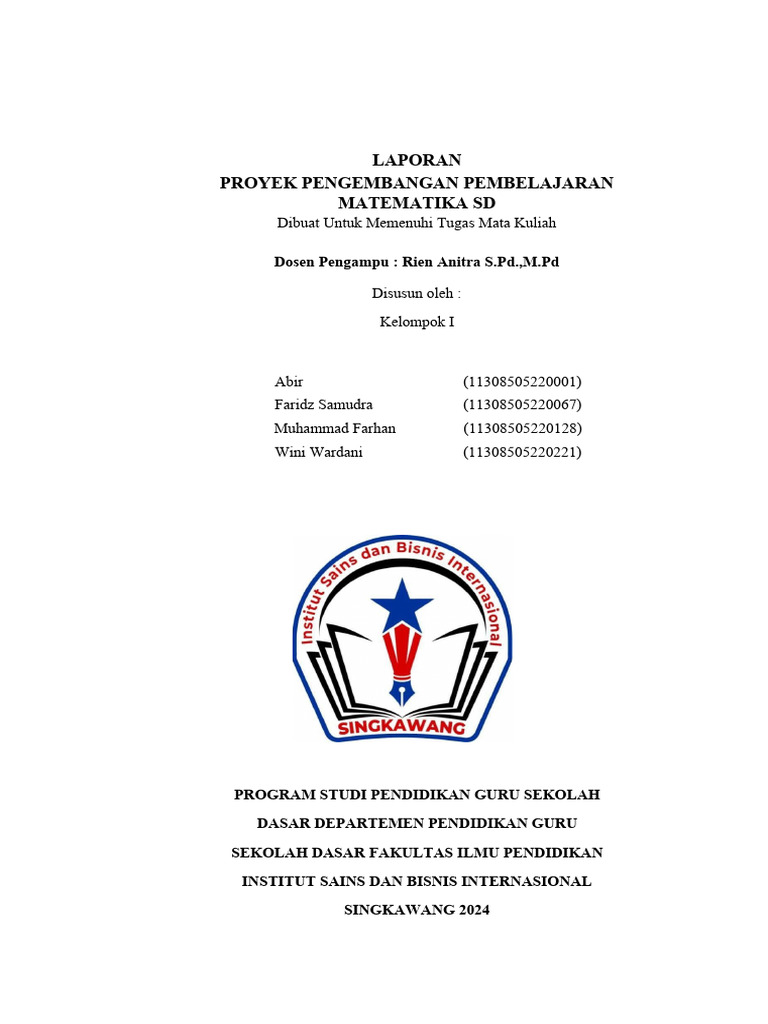 Alat Peraga Kelompok 1 | PDF | Karier & Perkembangan | Seni