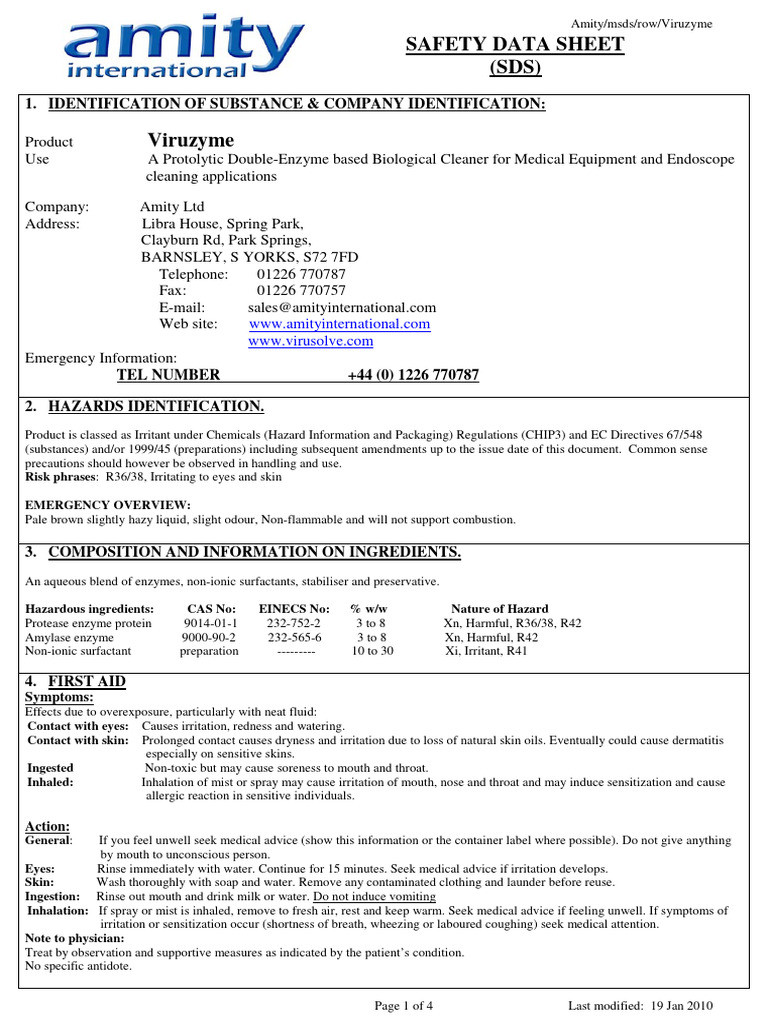 dokumen.tips_amitymsdsrowviruzyme-safety-data-sheet-sdsmedia ...