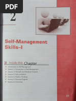 Self-Management Skills | PDF | Psychology | Psychological Concepts