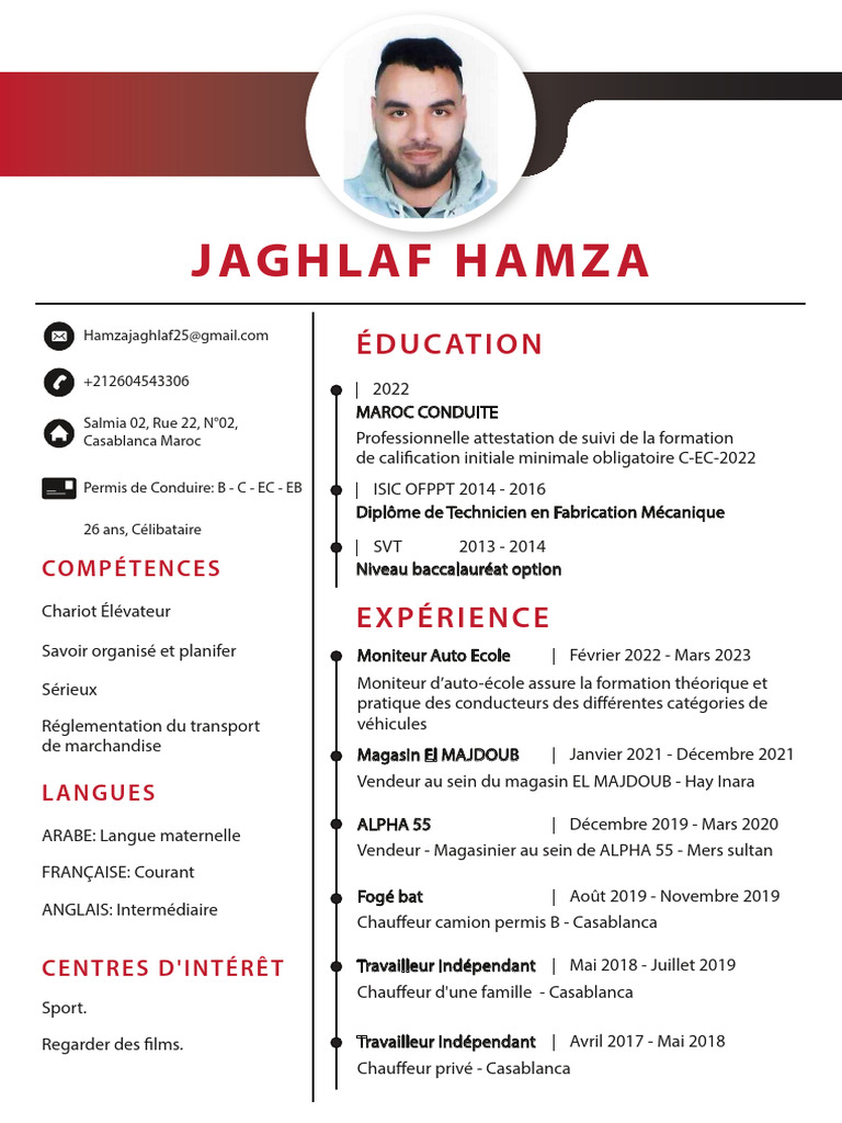 CV Permi C Ec | PDF