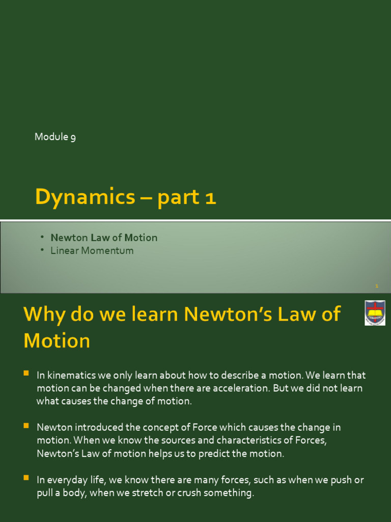 AS - Physics 1 - Module 9 - Newton - S Law of Motion | PDF | Force ... AS - Physics 1 - Module 9 - Newton - S Law of Motion | PDF | Force ...