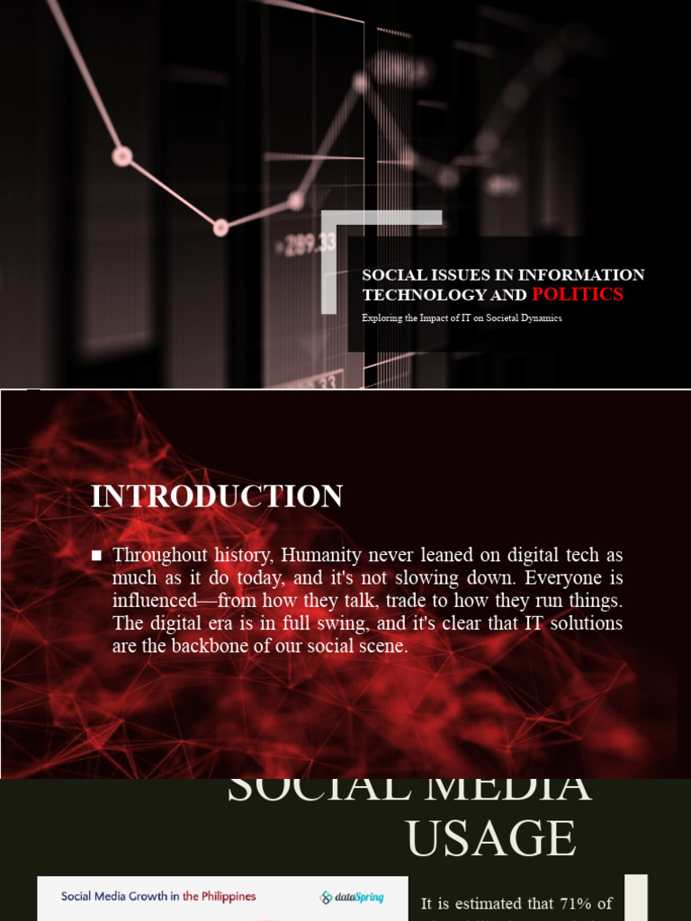 Social Issues in Information Technology and Politics | PDF | Social ...
