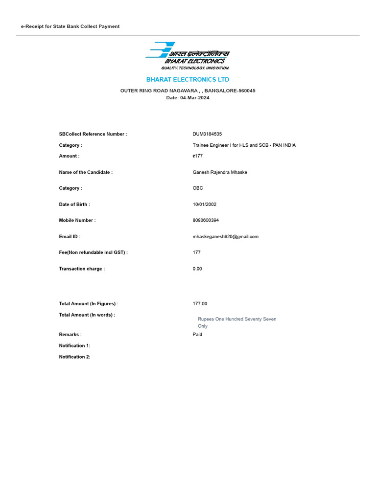 SB Collect BEL | PDF