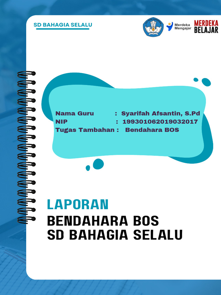 Program Kerja Bendahara BOS 2024 | PDF