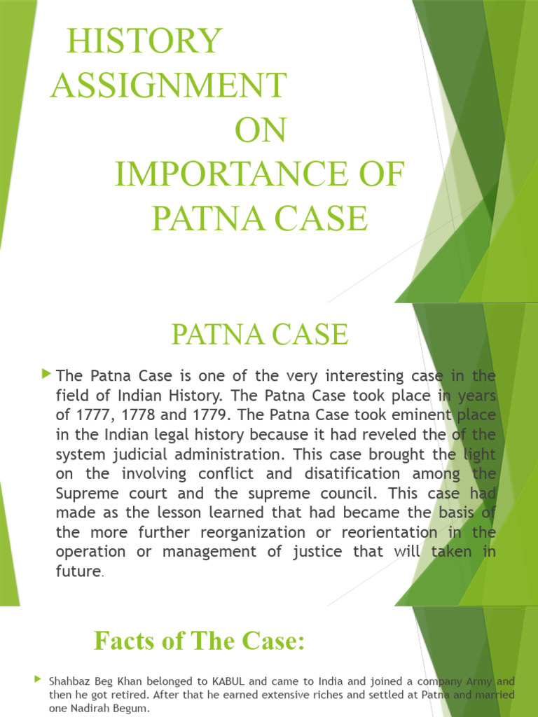Case Analysis - Patna Case | PDF | Justice | Crime & Violence