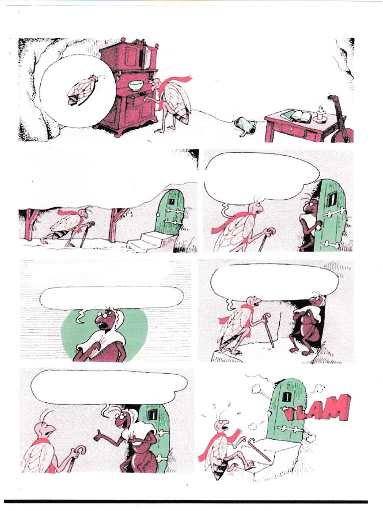 La Cigal Et La Fourmie | PDF