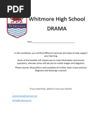 Year 7 Drama: Introducing Skills in Drama | PDF