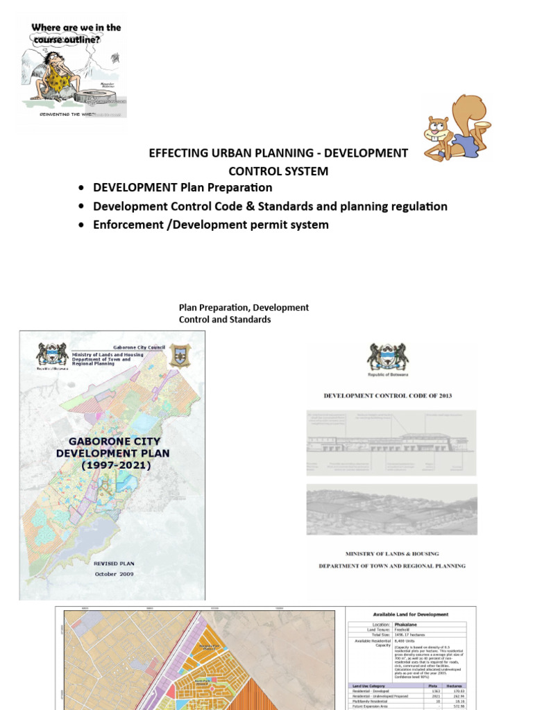 Urban Planning Development Control Guide | PDF