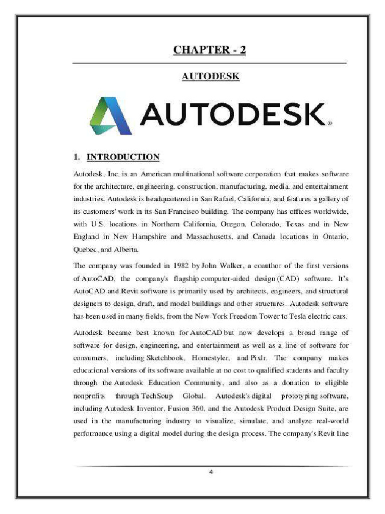 AutoCAD Report-2 | PDF