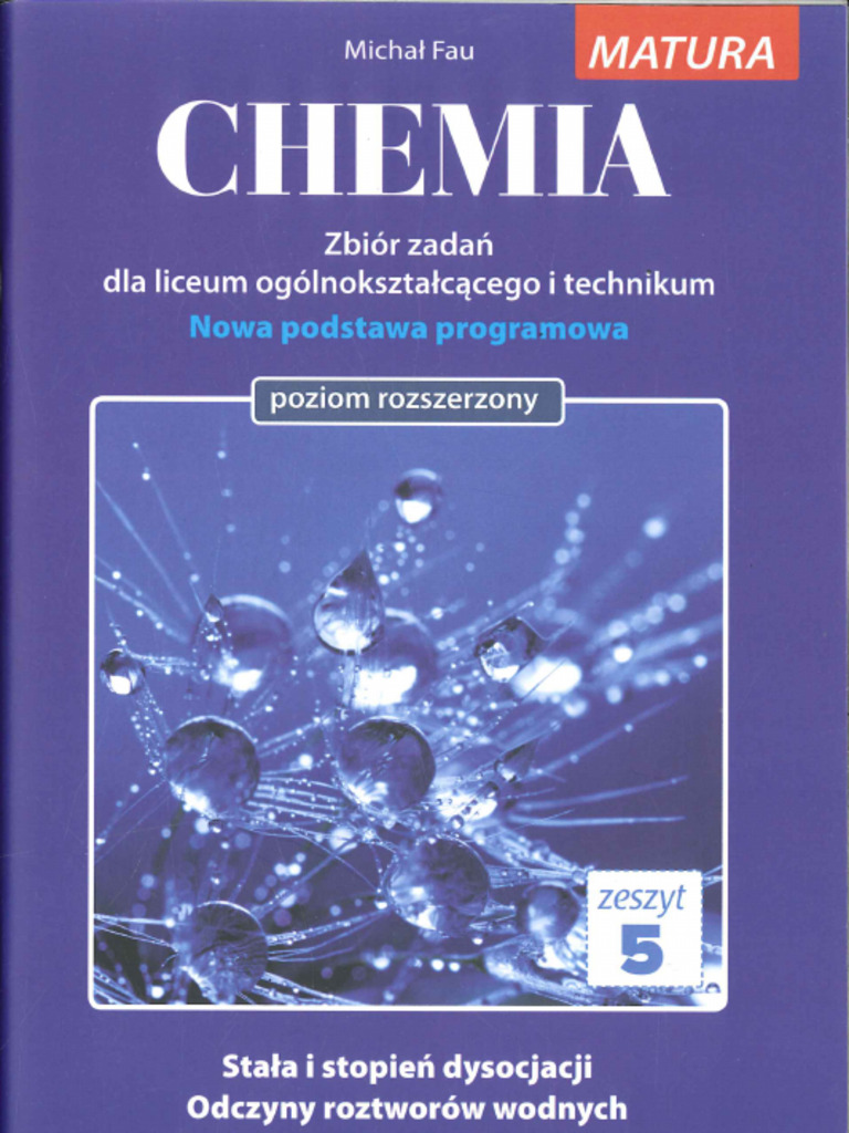 Chemia Zeszyt 5 | PDF
