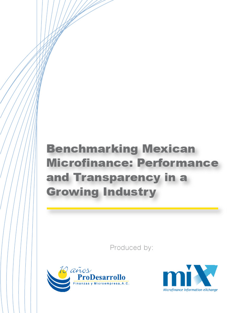 MFG en Paper Benchmarking Mexican Microfinance Performance and ...