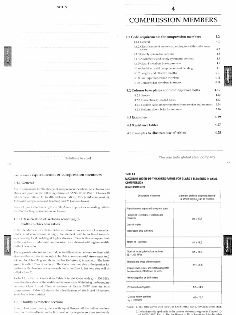 Compression Members RED BOOK | PDF
