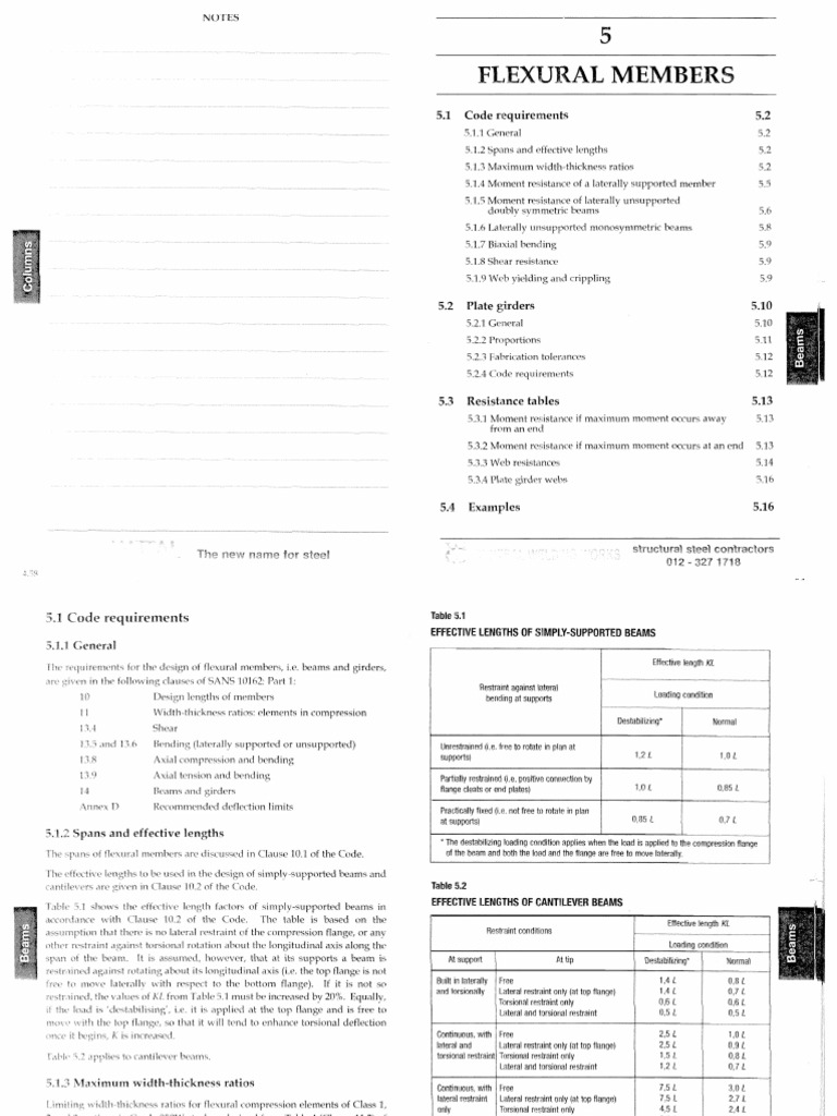 Flexural Members RED BOOK | PDF