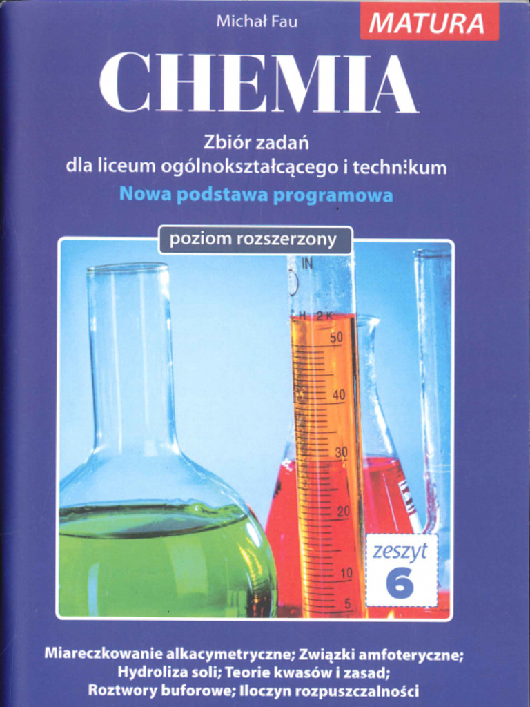 M. Fau Chemia Zeszyt 6 | PDF