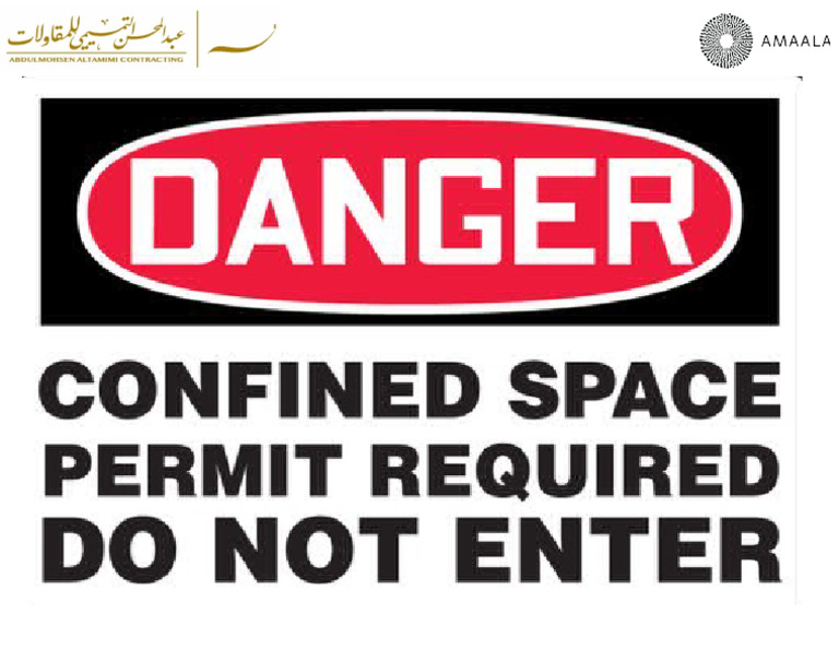 Confined space Signage | PDF