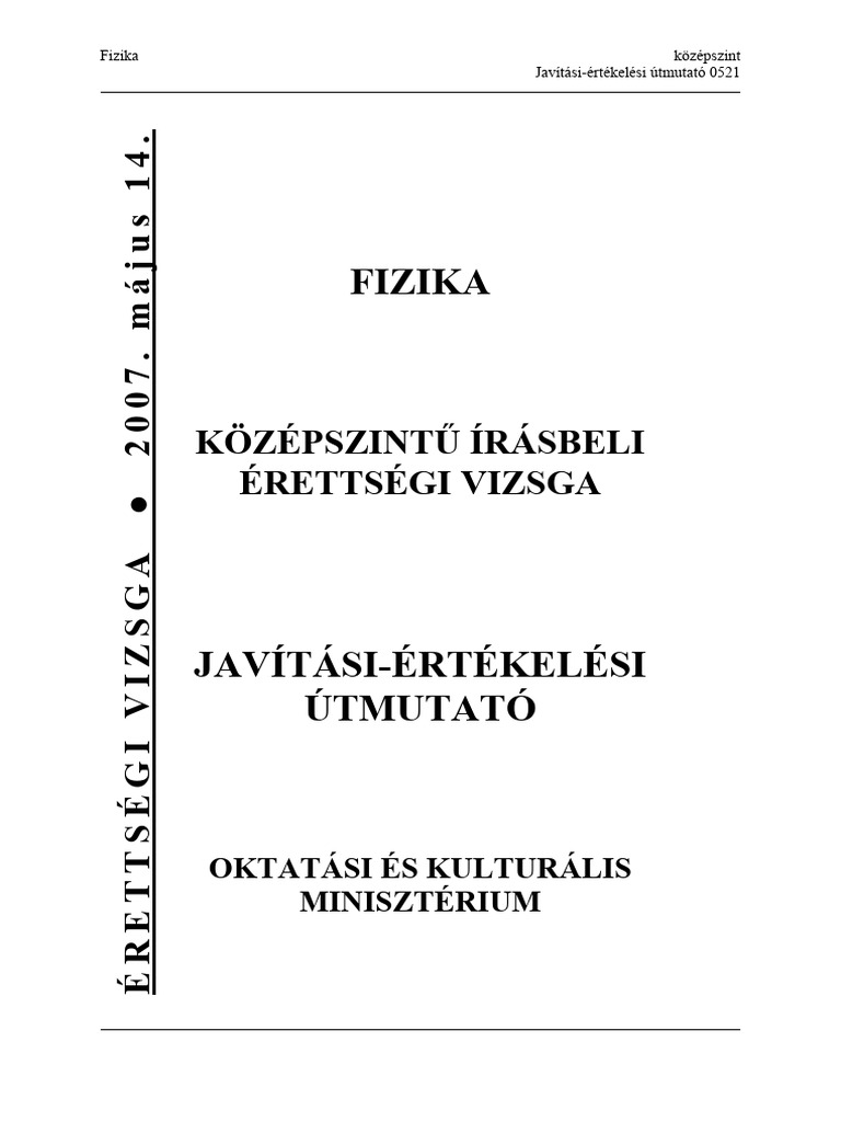 K Fizmagyar 07maj Ut | PDF