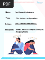 Vestibular Rehabilitation: Gaze Stabilization Exercise Vorx1 | PDF ...