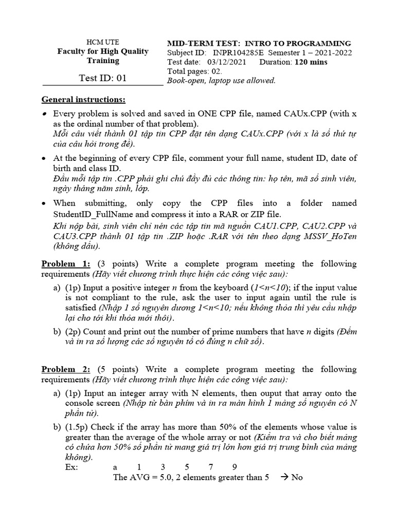 Giua Ky NMLT (CLE) - 2021 | PDF