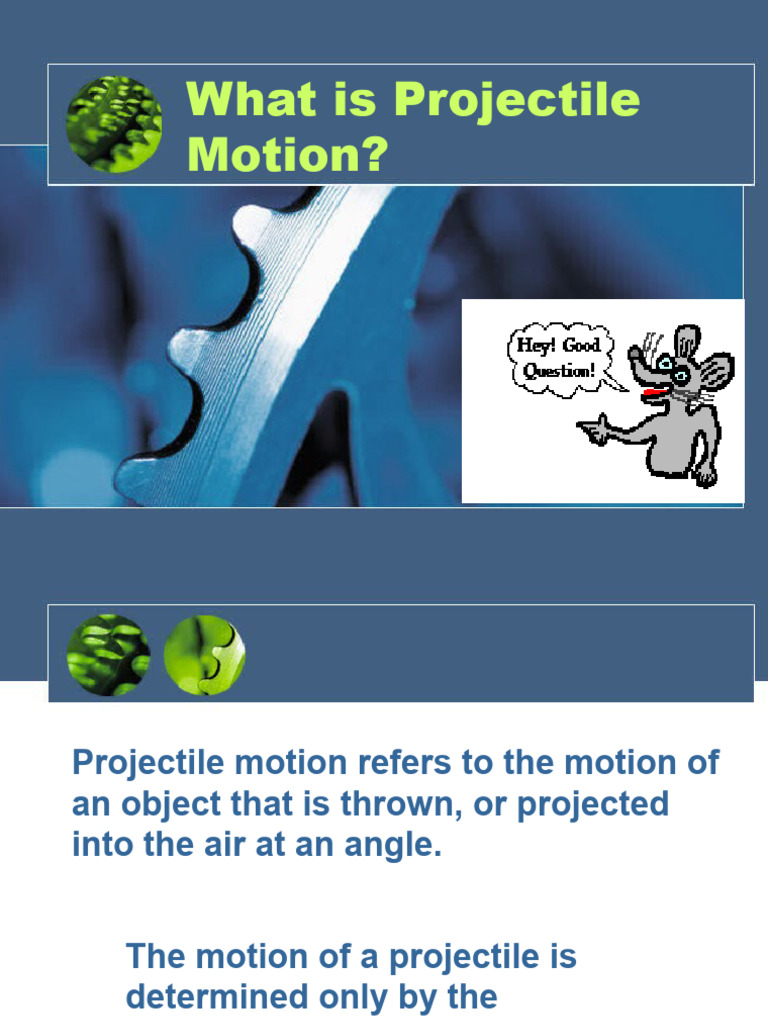 Projectile Motion 2 Pdf Acceleration Projectiles