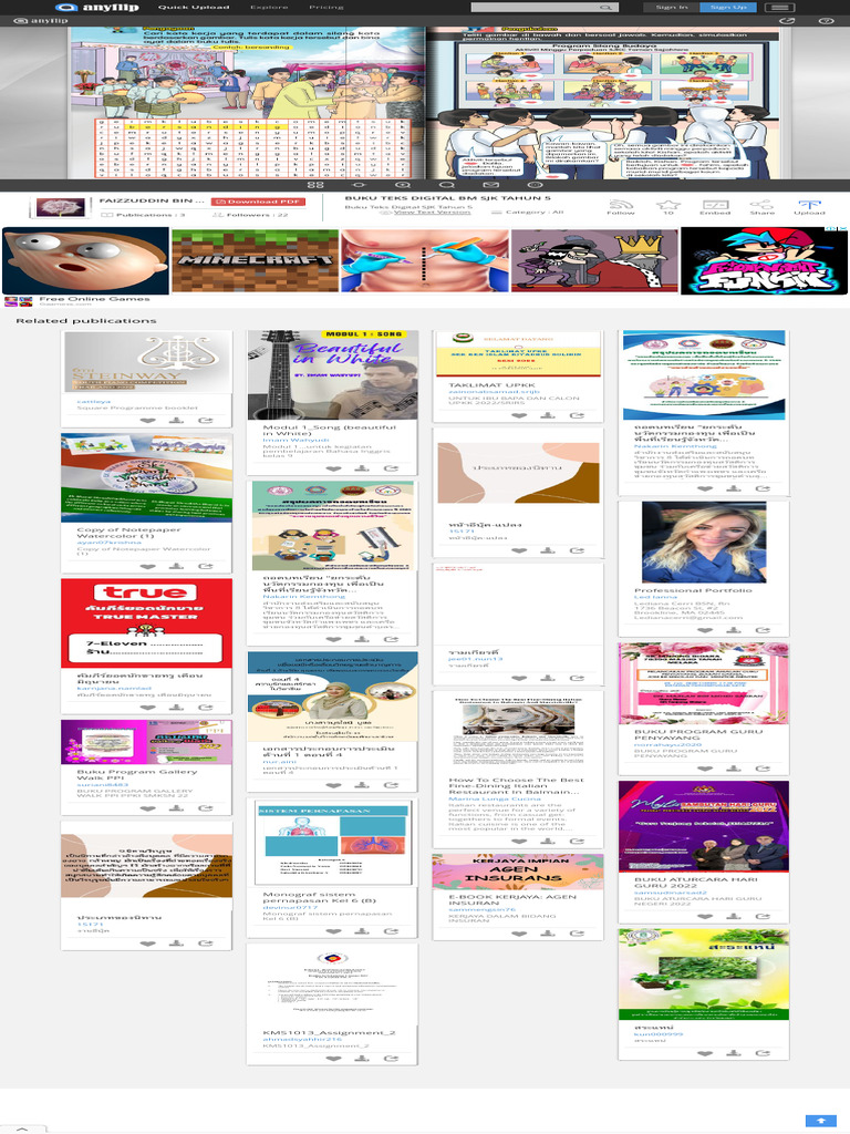 BUKU TEKS DIGITAL BM SJK TAHUN 5 - FAIZZUDDIN BIN YAAKOP Moe Membalik PDF Dalam talian AnyFlip | PDF