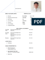 Jollibee Crew Resume for Students | PDF | Teachers | Learning