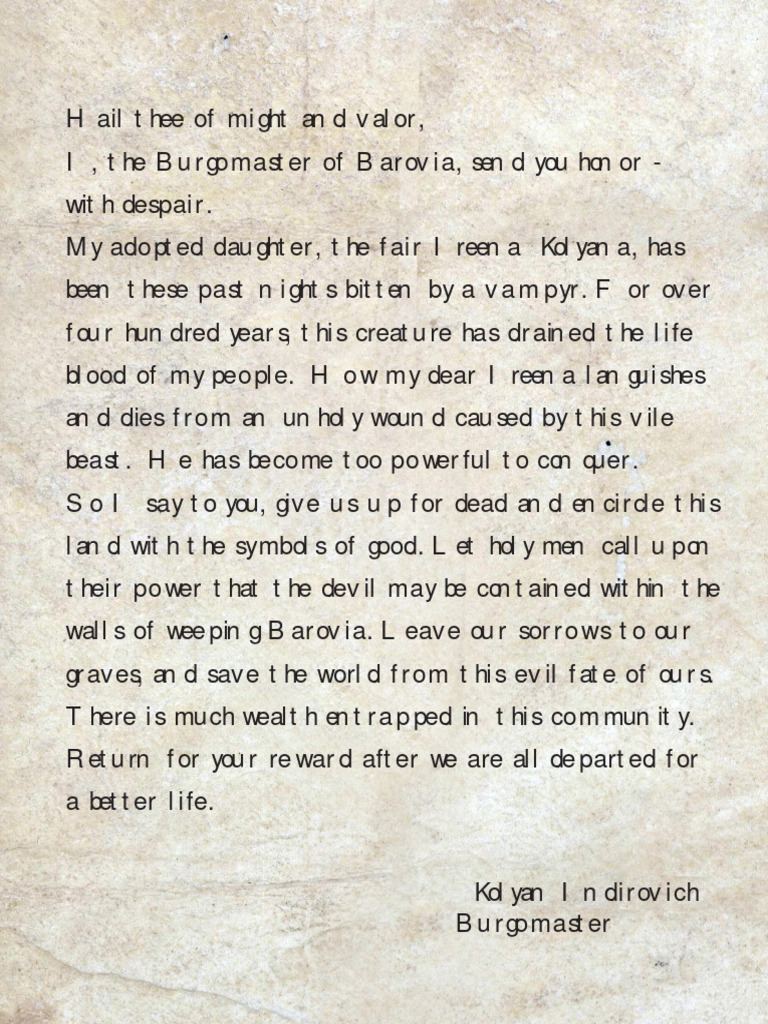 IndirovichLetter 2 | PDF