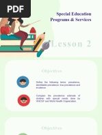 Module 2 Sped Programs and Services | PDF | Special Education ...