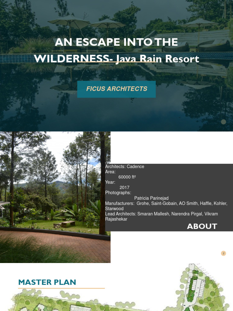 AN ESCAPE INTO THE WILDERNESS - Java Rain Resort | PDF
