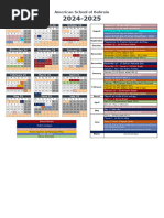 UAF Academic Calendar 2023-2026 | PDF | Educational Stages | Schools