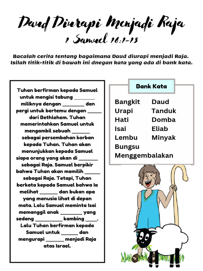 Daud Diurapi Menjadi Raja Israel | PDF