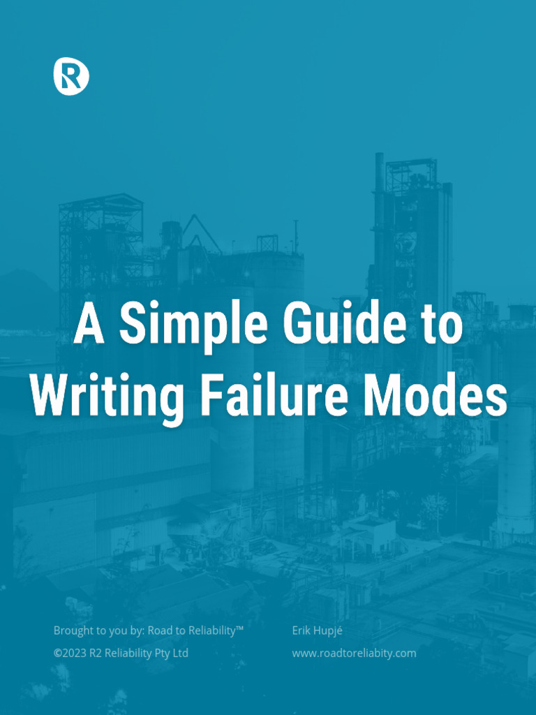 A Simple Guide To Writing Failure Modes 1685639973 | PDF | Reliability ...
