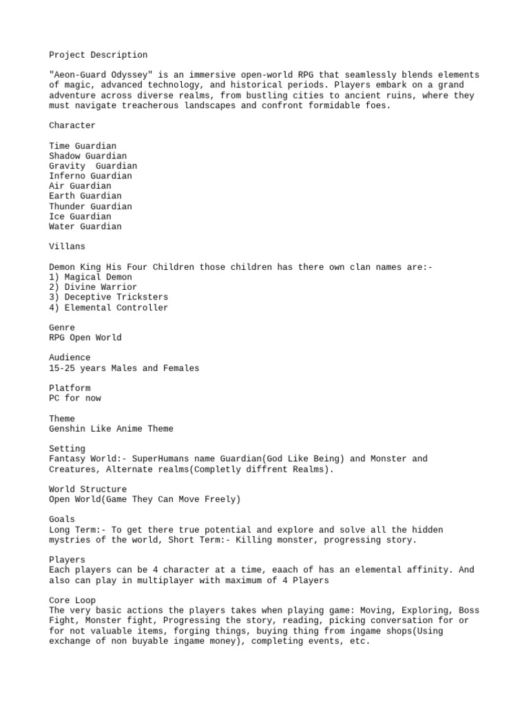 GDD | PDF | Young Adult