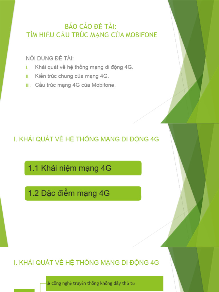 Cau Truc Mang 4G Cua Mobifone | PDF