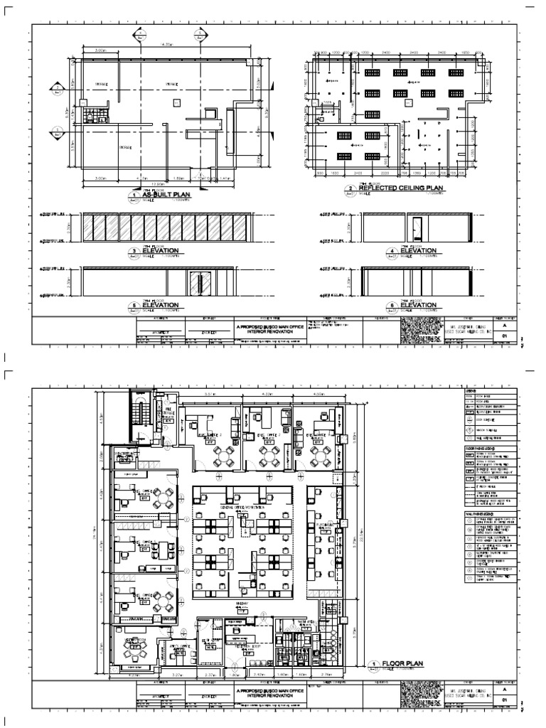 As-Built Plan with Finishes Schedule | PDF | Electrical Components | Components