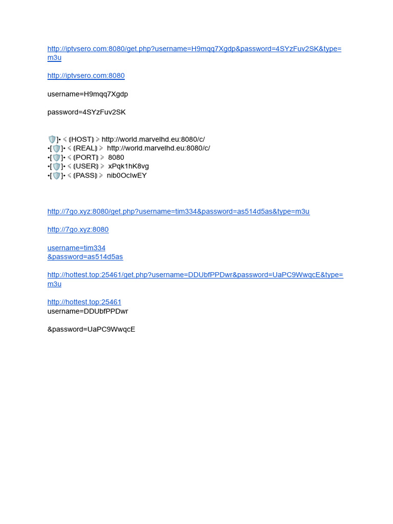 Xtream m3u Oox (1) | PDF