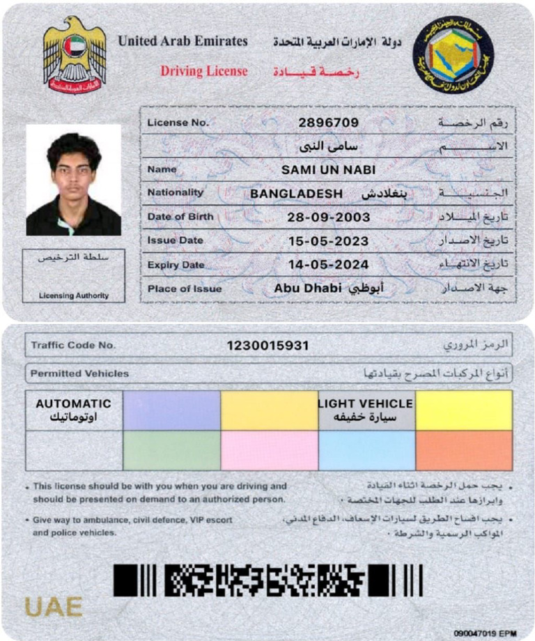 Drivers License | PDF