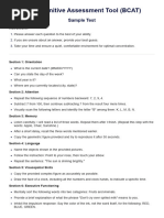 SLUMS Examination Instructions and Scoring | PDF | Cognitive Psychology ...