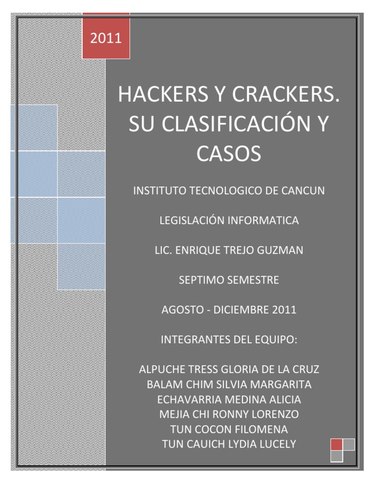 Hackers y Crackers | Hacker de seguridad | Seguridad y privacidad en línea