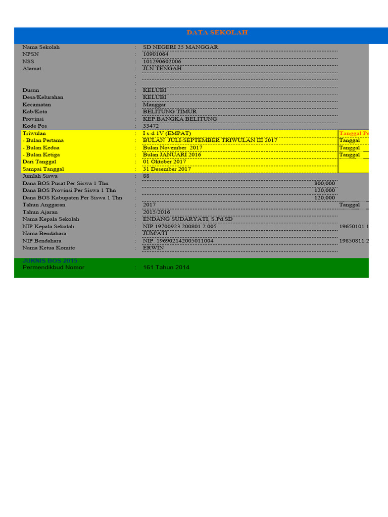 SK Tim Bos 2023 | PDF