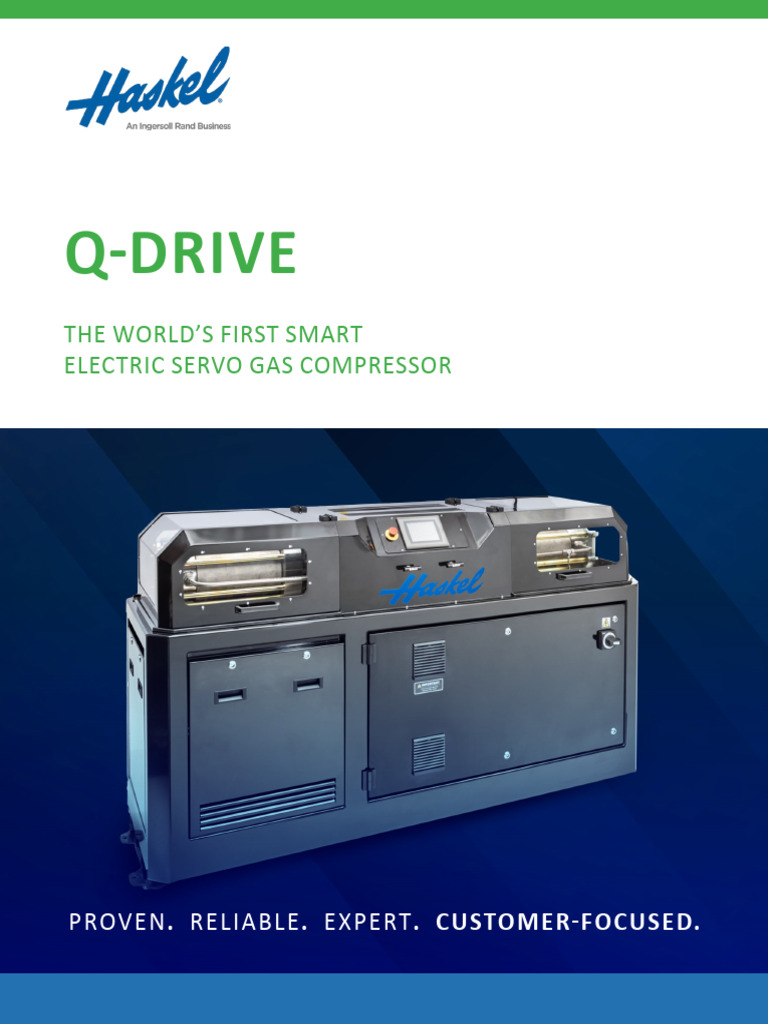 Q-Drive Gas Compressor 2022 | PDF | Reliability Engineering | Gases