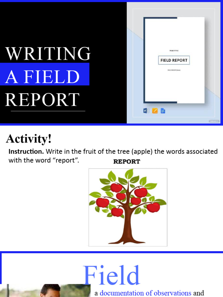 Writing A Field Report | PDF | Abstract (Summary) | Cognition