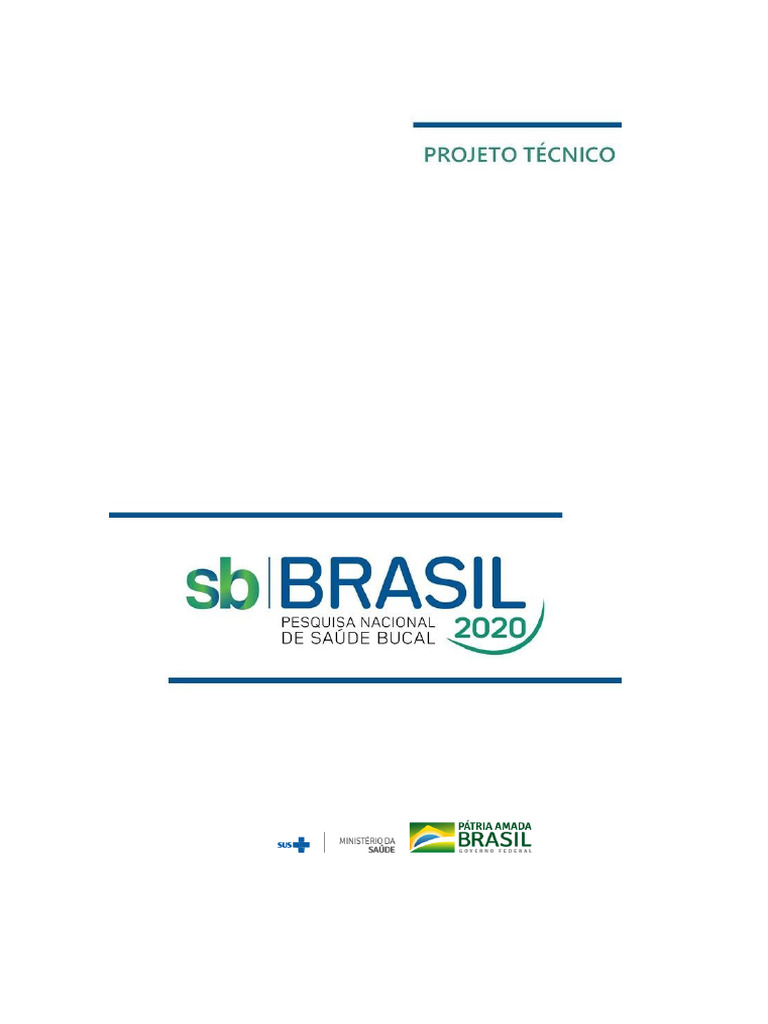 2.3 SB Brasil 2020 | PDF | Epidemiologia | Odontologia