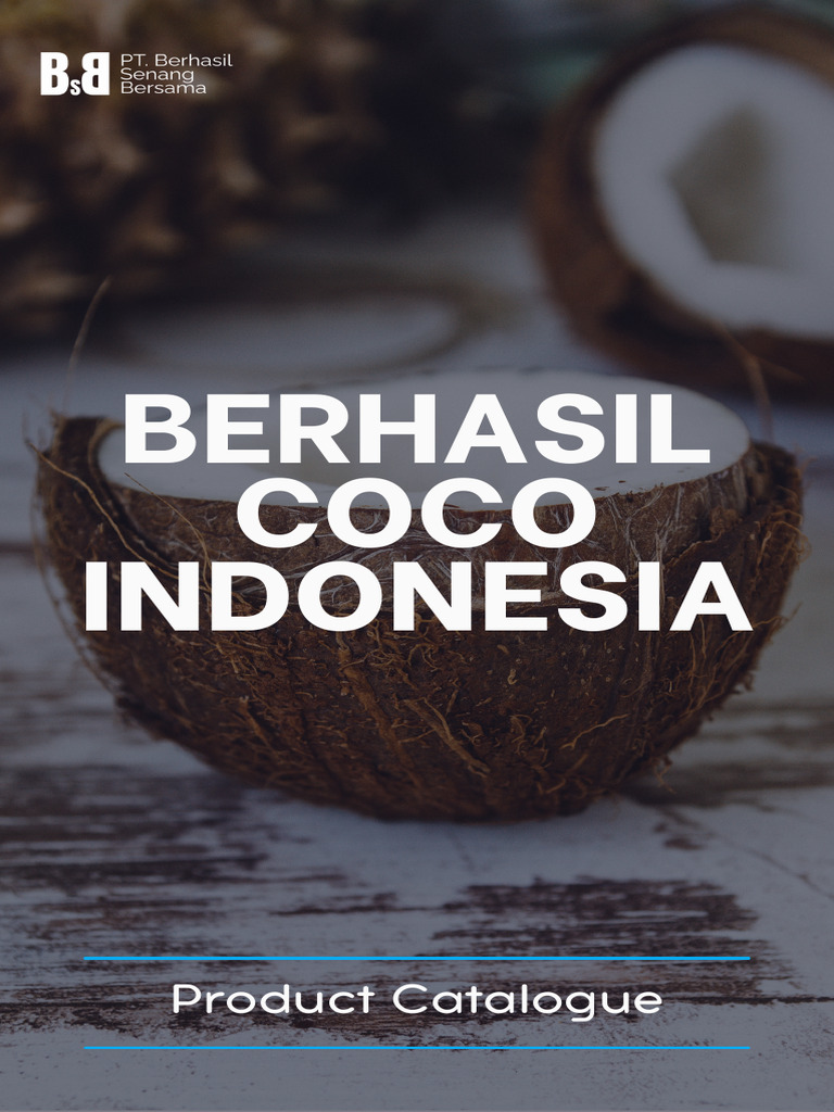 Berhasil Coco Indonesia Product catalogueDSADASD | PDF | Coconut ...
