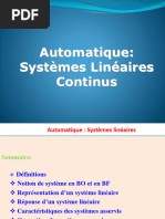 Cours d'Automatique : Asservissement Linéaire | PDF | Régulation ...