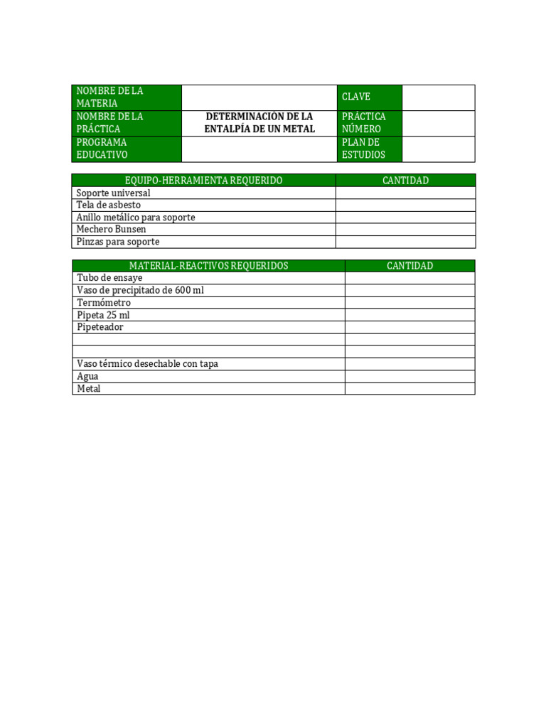 Termodinamica Lab Grupal | PDF | Entropía | Calor