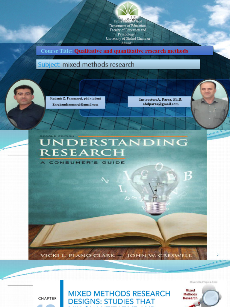 Mix Method Presentation | PDF | Qualitative Research | Quantitative Research
