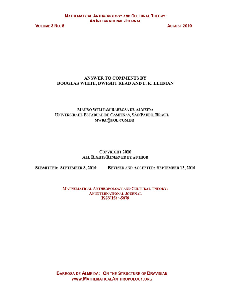 BarbosadeAlmeida - ON THE STRUCTURE OF DRAVIDIAN RELATIONSHIP SYSTEMS ...